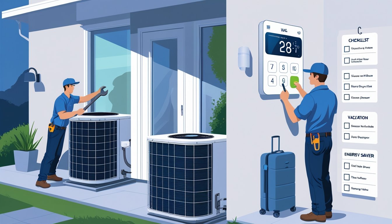 How to Prepare HVAC Equipment Before Going on Vacation