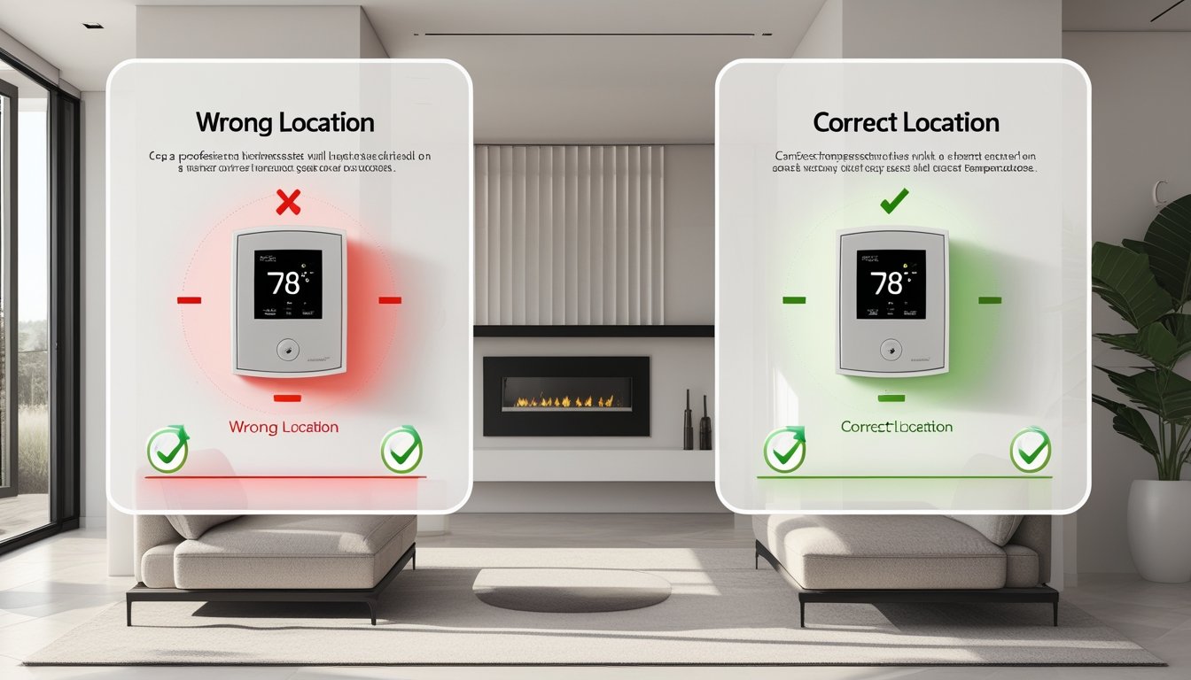 Signs Your HVAC Thermostat Is Placed in the Wrong Location and How It ...